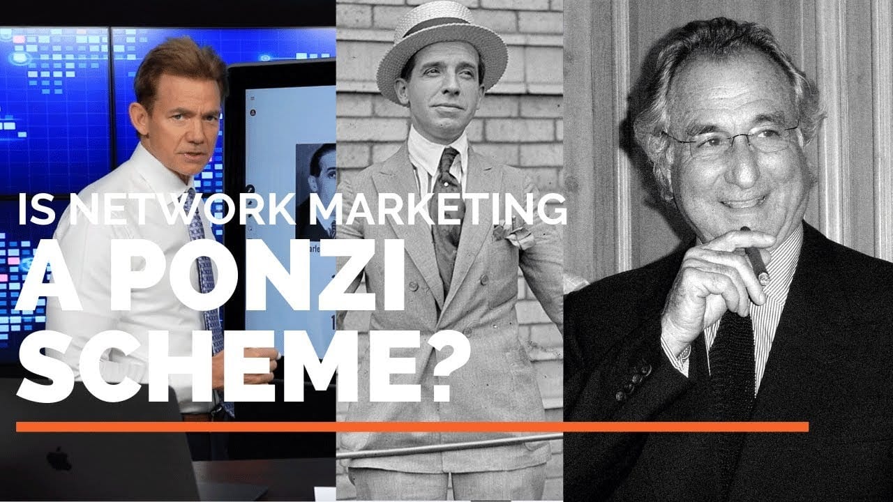 Ponzi Scheme vs Network Marketing... What's the Difference? - Network ...